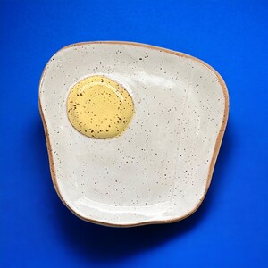 Fried Egg Spoon Rest - Handmade Ceramic Stoneware - Etsy