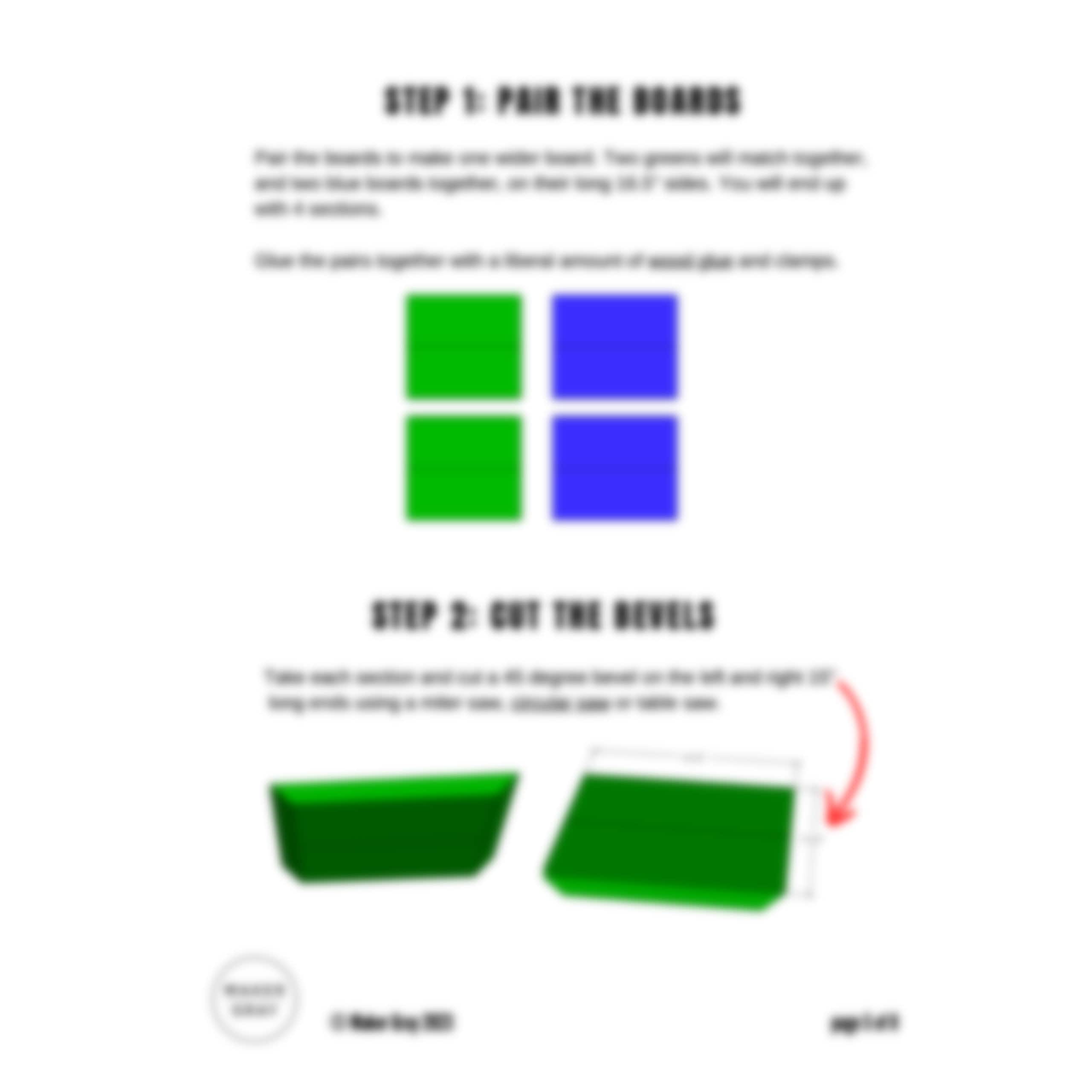 Cube Stool Build Plans - Etsy