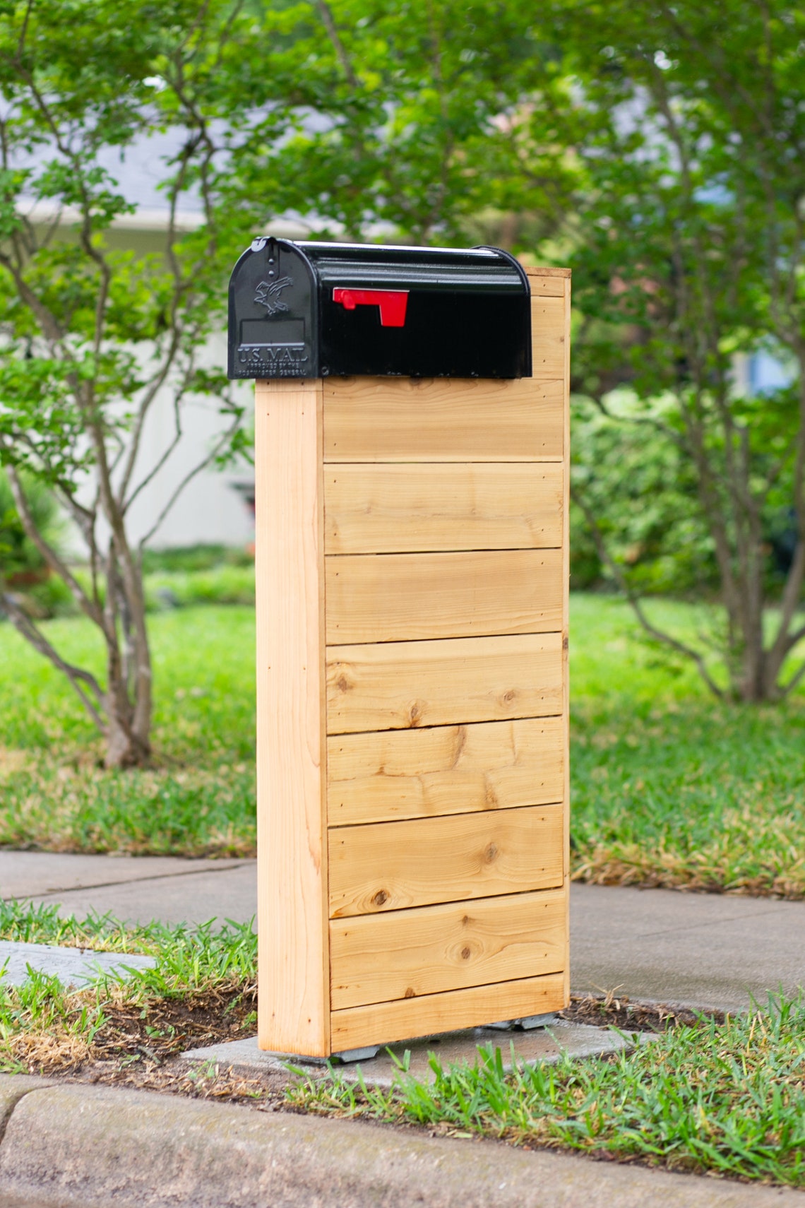 Modern Mailbox Build Plans - Etsy