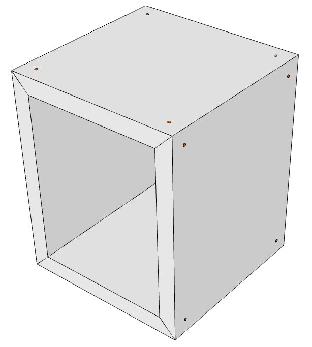 Cube Stool Build Plans - Etsy