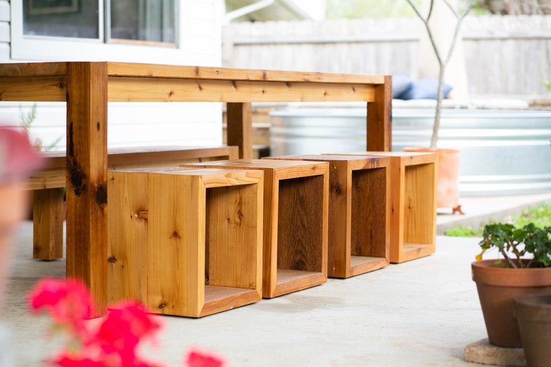 Cube Stool Build Plans - Etsy