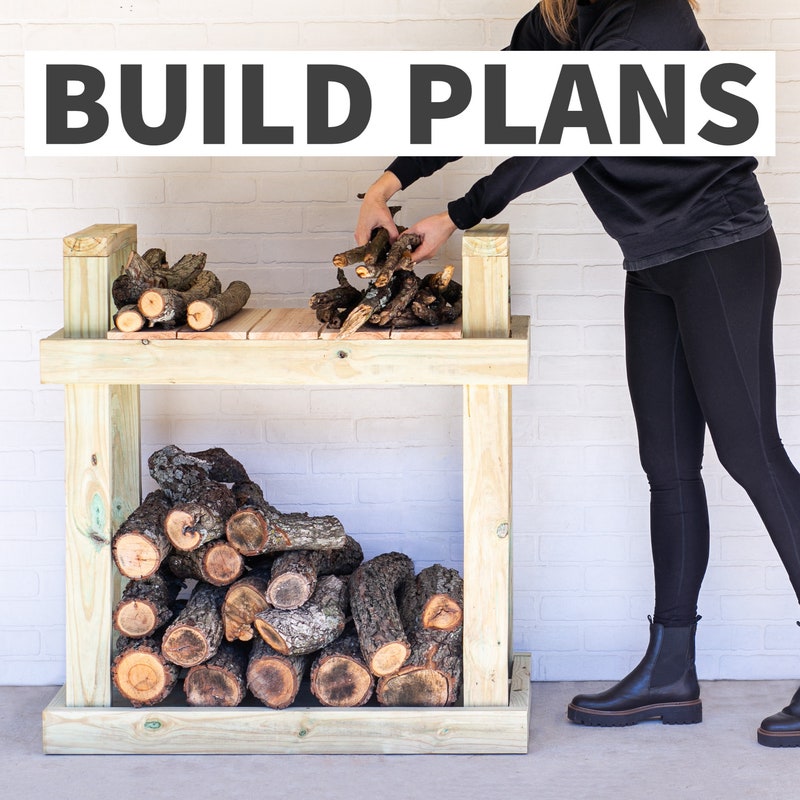 Firewood Rack Plans - Etsy