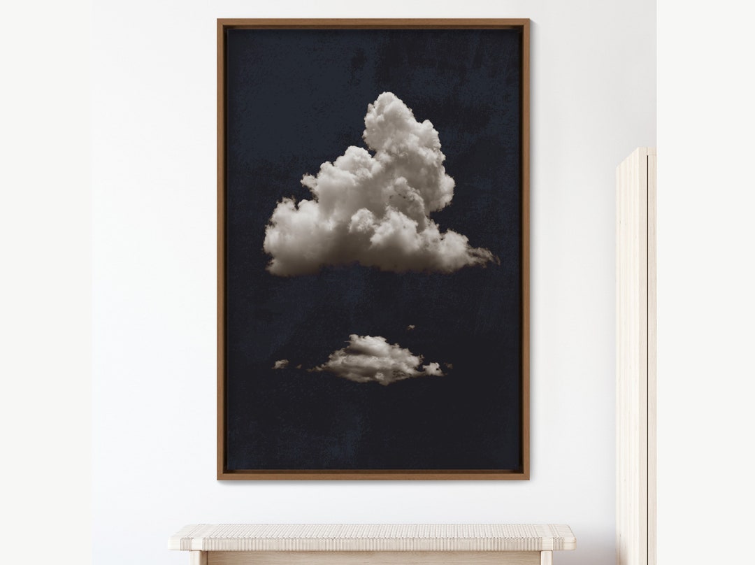 Clouds Wall Art Print, Clouds Landscape Framed Large Gallery Art Print ...