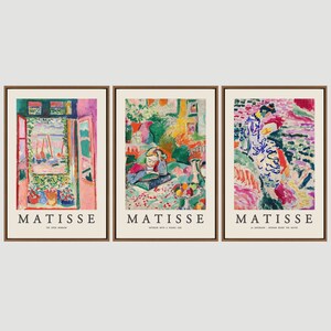 Matisse Wall Art, Art Print, Frame Large Wall Art, Modern Art, Vintage ...