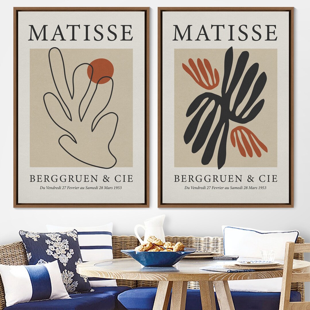 Matisse Wall Art, Art Print, Frame Large Wall Art, Modern Art, Vintage ...