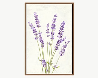 Lavender Canvas Wall Art - Etsy