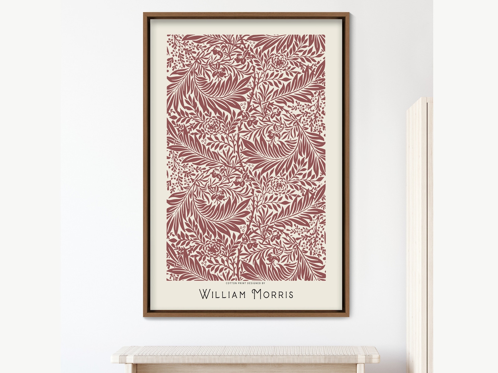 William Morris Framed Canvas Wall Art Print Historic Cultural ...