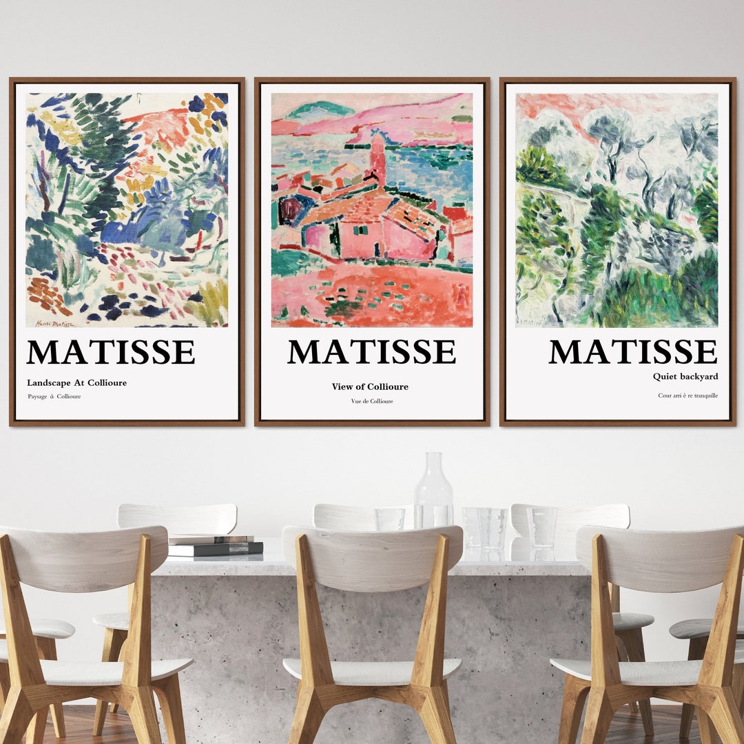 Matisse Wall Art, Art Print, Frame Large Wall Art, Modern Art, Vintage ...
