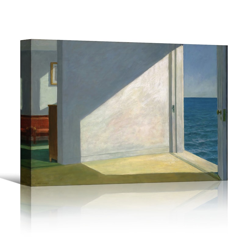 Edward Hopper Rooms by the Sea 1951 Framed Canvas Print - Etsy