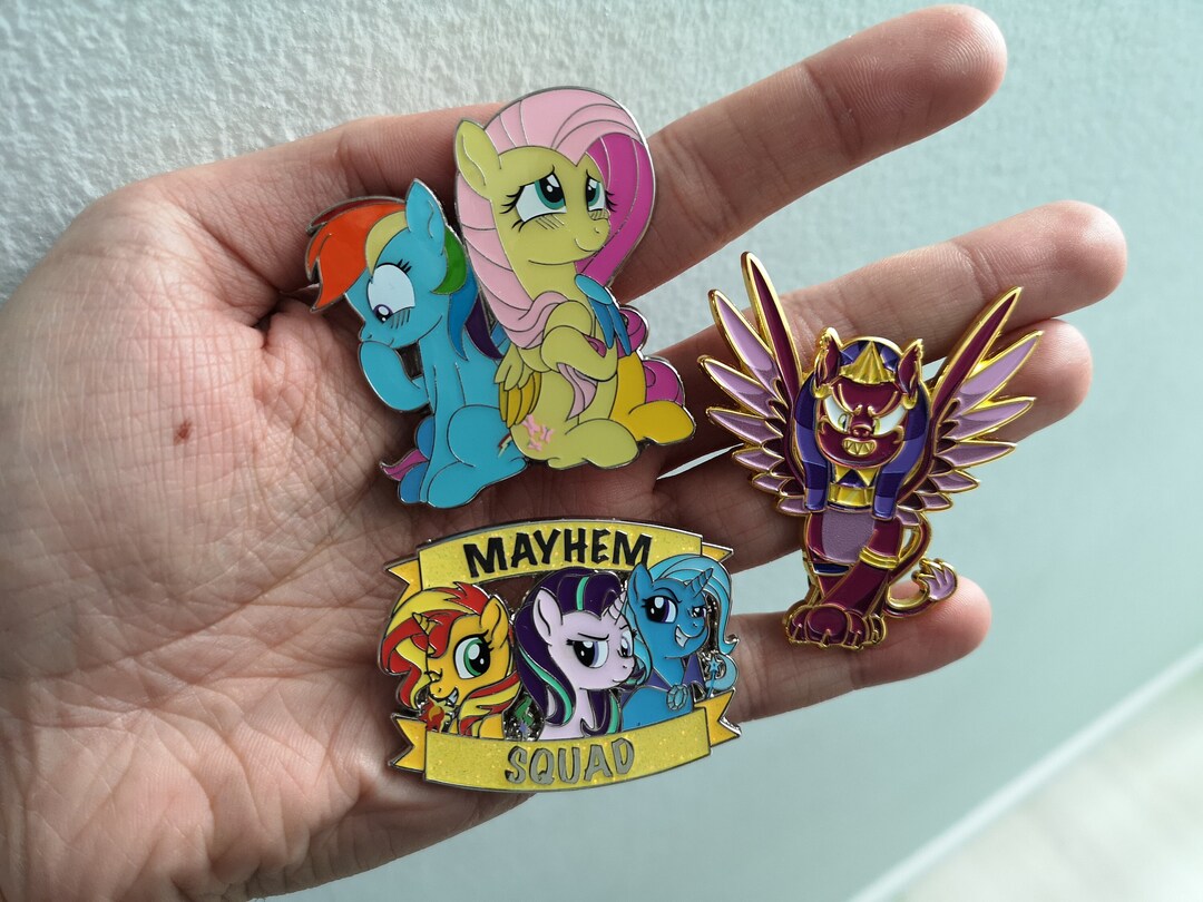 3 My Little Pony Pins 2 Inch Size - Etsy