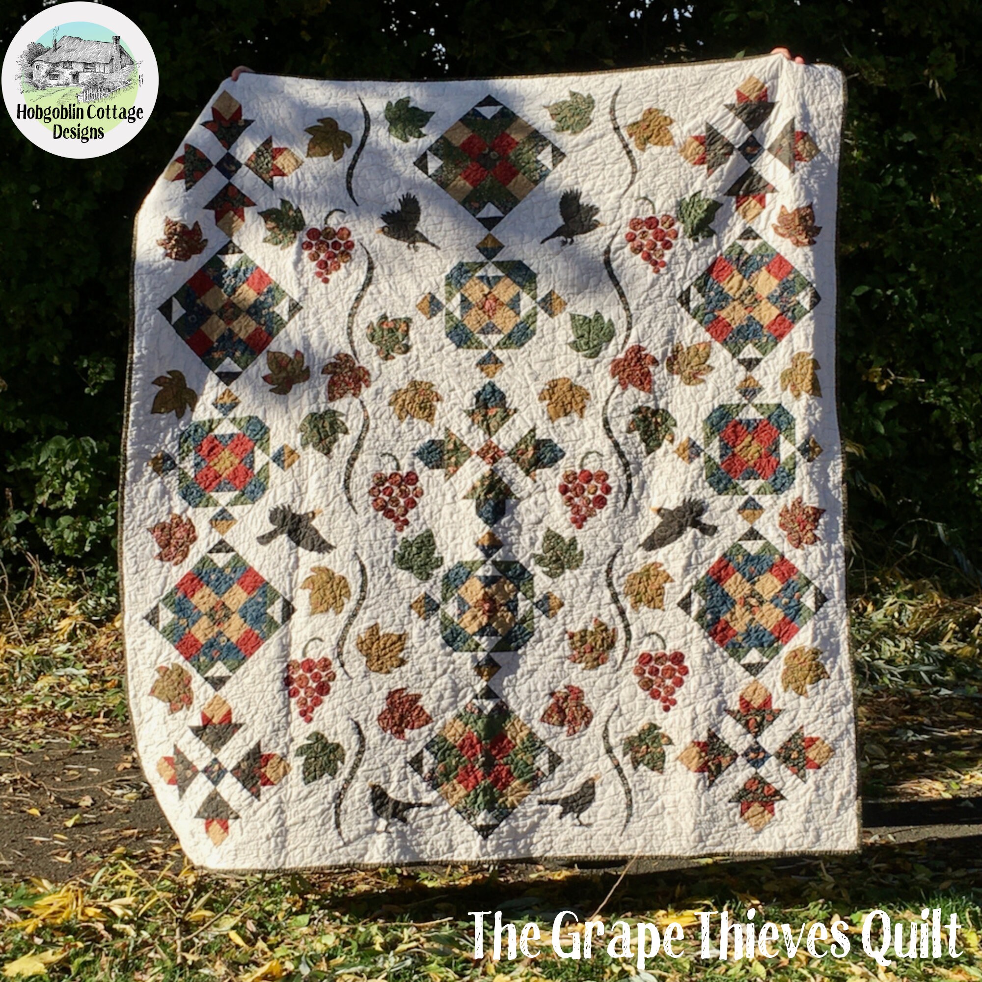 The Grape Thieves Quilt Pattern (PDF) - Etsy