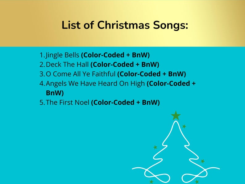 Christmas Handbell Sheet Music Bundle for Kids & Beginners - Etsy Australia