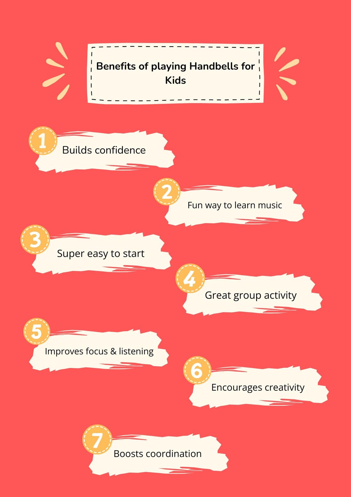 Jingle Bells Handbell Sheet Music: Easy Color-coded Christmas Song (PDF ...