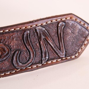 Custom Tooled Leather Belt, Handmade Western Belt - Etsy