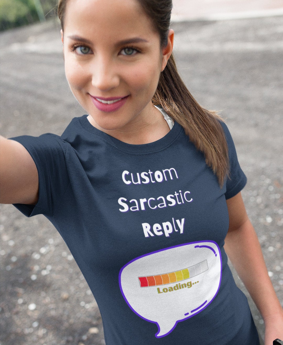 Sarcasm Loading, Fun Sayings for the Witty, Nerd Sarcasm Shirt Good ...