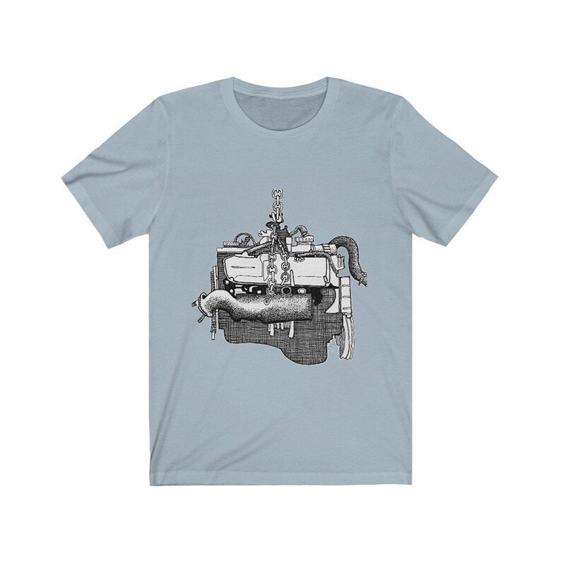 Cruiser Motorcycle Engine Shirt, Muscle Car Motor Tee, Mechanic Shirt ...