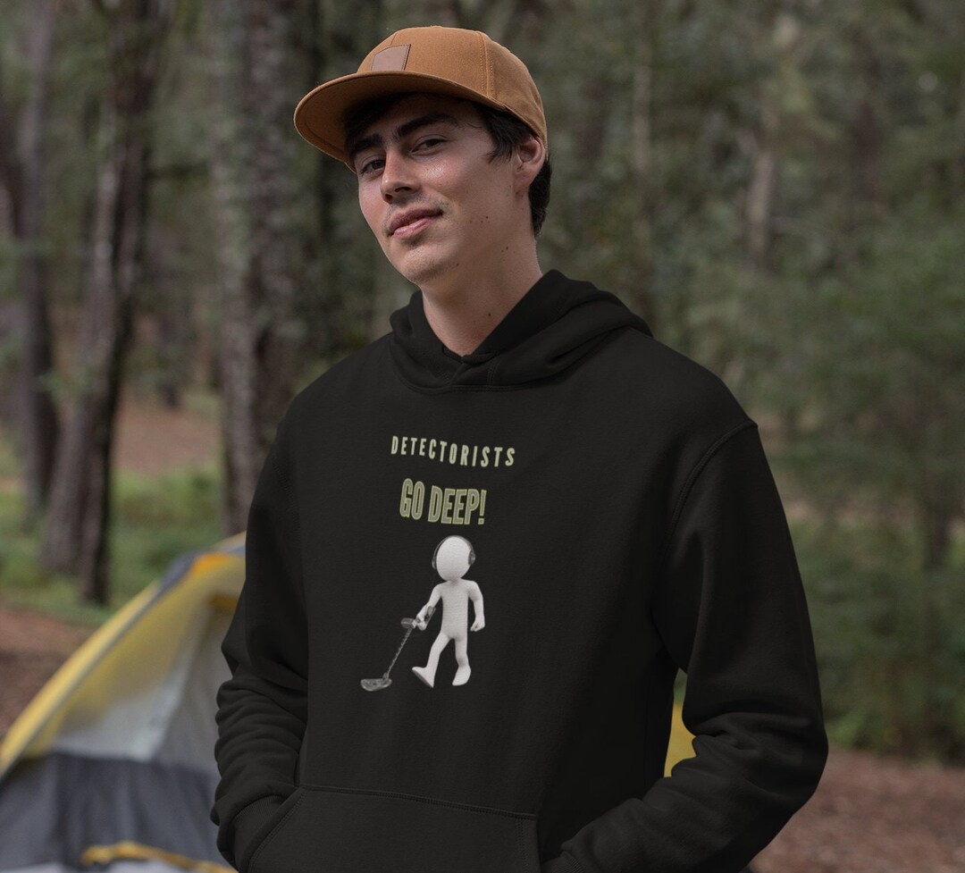 Detectorist Gift Hoodie, Witty Gift for a Metal Detectorists, Metal ...