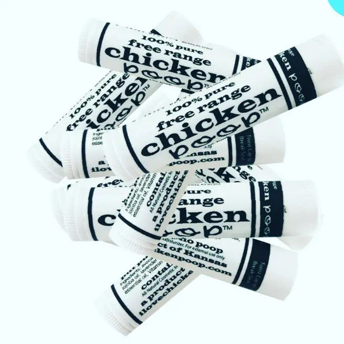 CHICKEN POOP Lip Junk Original All Natural Lip Balm Made in the USA ...