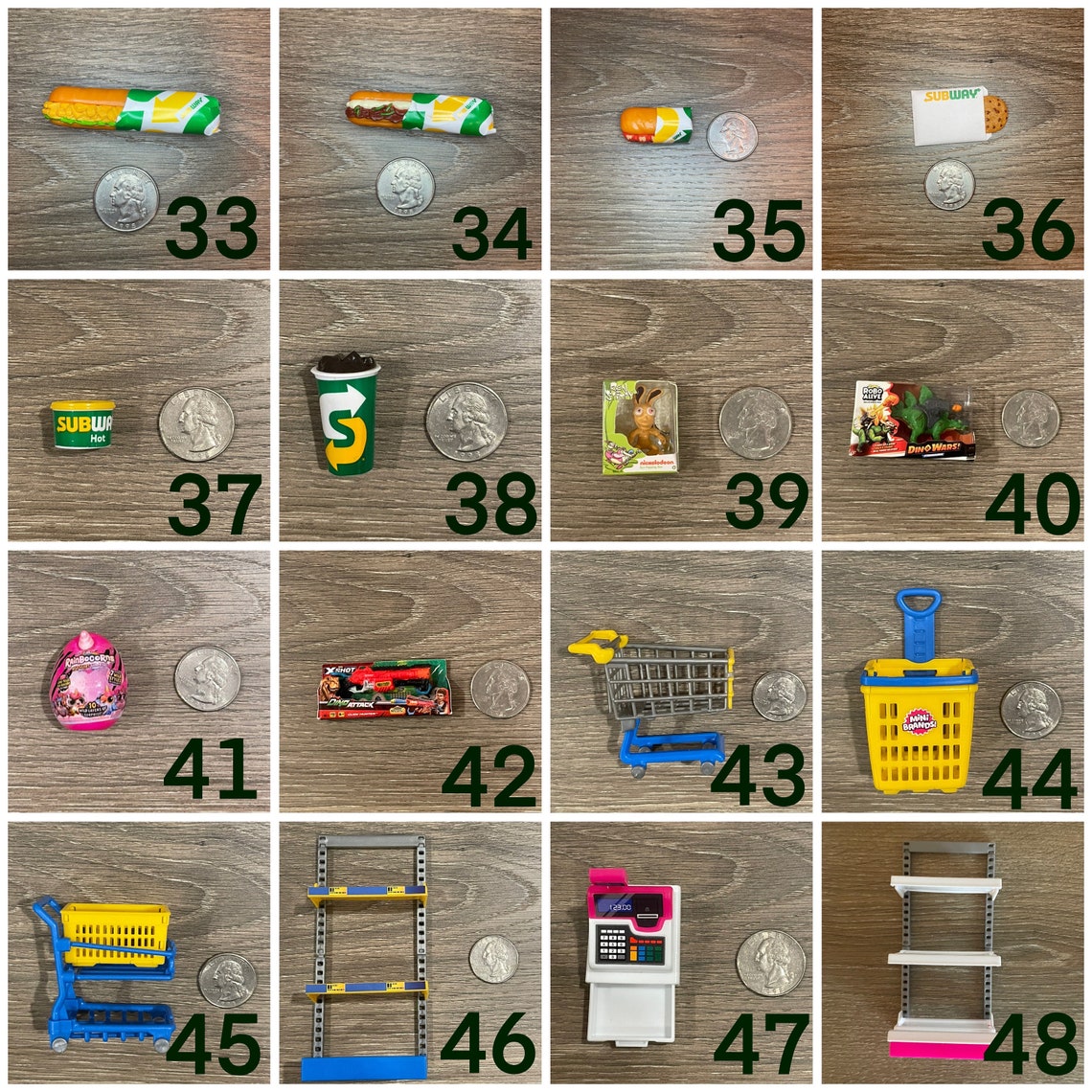 Foodie Mini Brands - Etsy