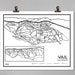 Vail Printable Ski Map, Vail Mountain Trail Map, Mountain Wall Art ...
