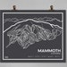 Mammoth Printable Ski Map, Mammoth Ski Map, Mammoth Trail Map, Mountain ...