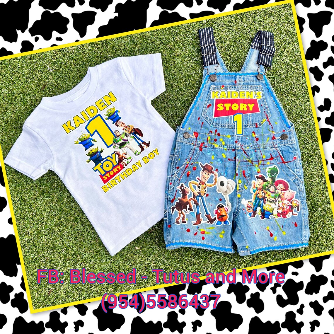Toy Story Denim Set - Toy Story Outfit READ DETAILS PLEASE - Etsy