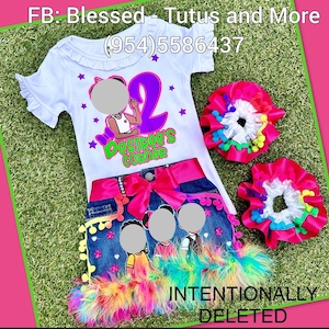 Denim Outfit - Custom Birthday Outfit READ DESCRIPTION PLEASE - Etsy