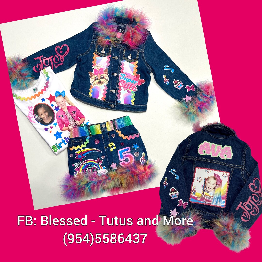 Jojo Siwa Denim Set Jojo Siwa Jeans Set Jojo Siwa Denim - Etsy