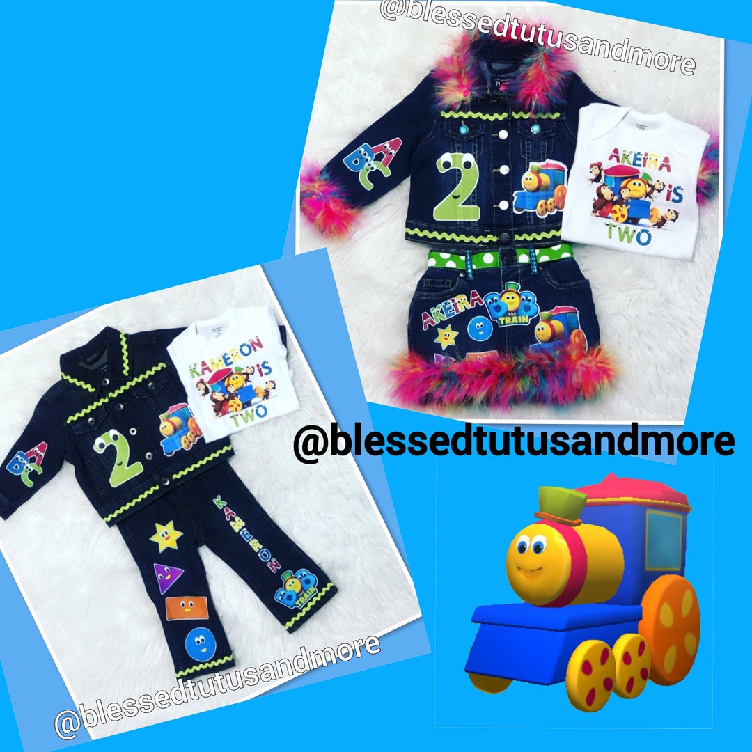 Bob the Train Denim Outfit - Bob the Train Jeans Set - Bob the Train ...