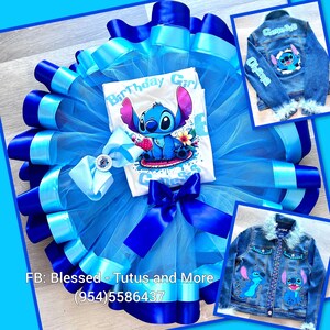 Stitch Tutu Set - Tutu Set - Custom Tutu Set READ DETAILS PLEASE - Etsy