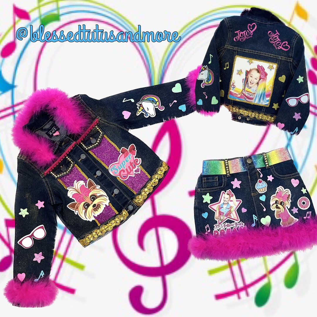 Jojo Siwa Denim Set Jojo Siwa Jeans Set Jojo Siwa Denim - Etsy