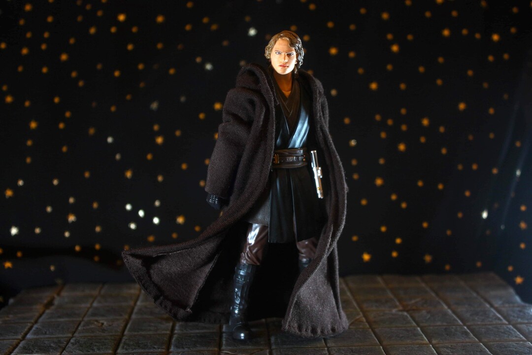 6 Inch Wired Dark Brown Jedi Robe - Etsy