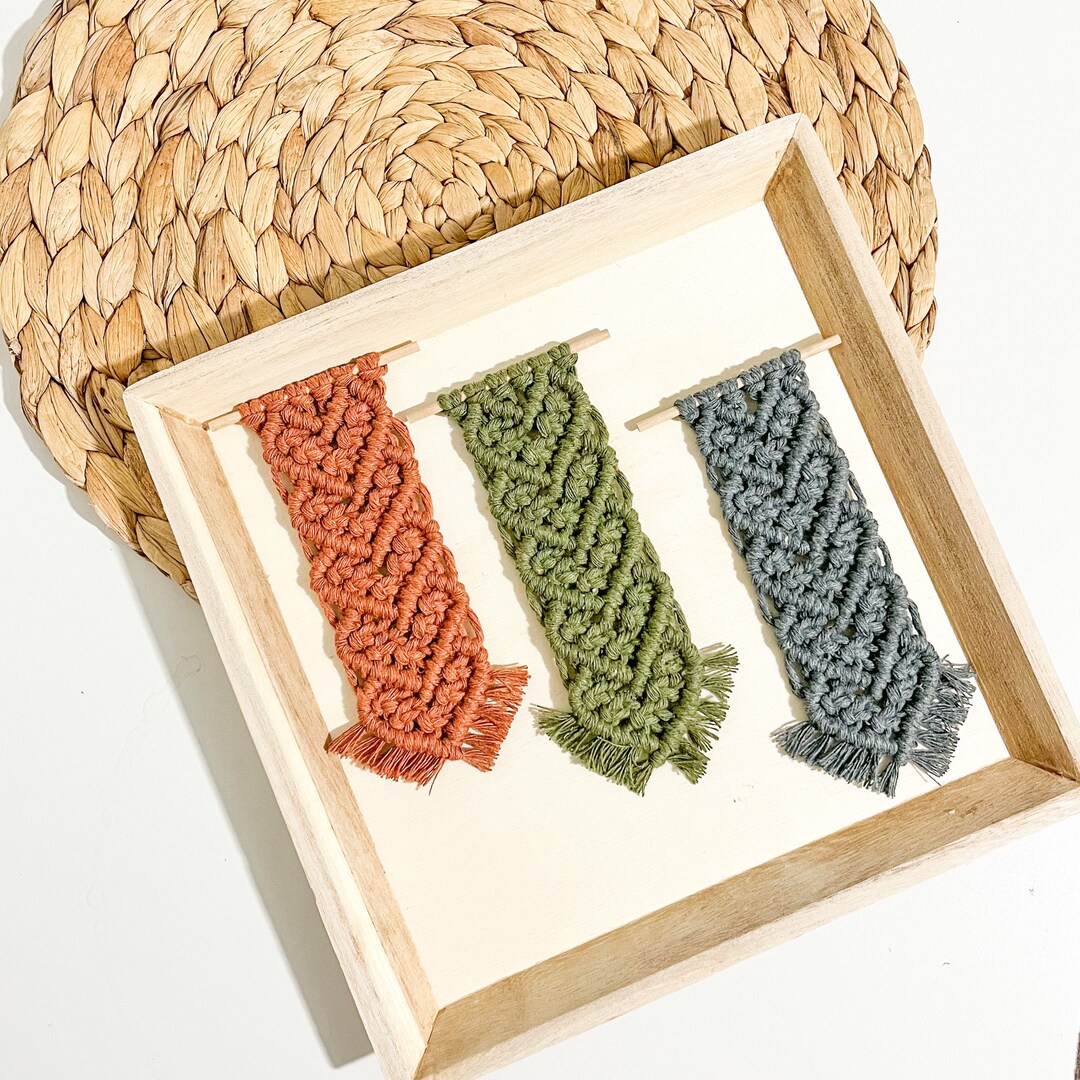 Macrame Bookmarks Macrame Heart Bookmark Macrame Book Accessories Planner Bookmark Macrame ...