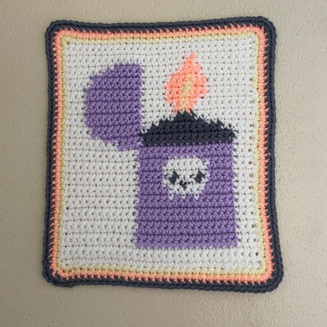 Smoking Kills Tapestry Crochet Pattern - Etsy