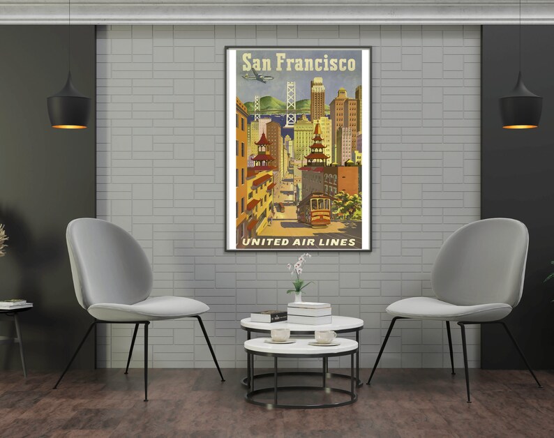 GET IT ALL 13 North America Travel Poster Bundle/vintage - Etsy