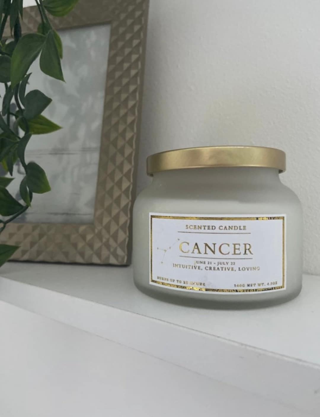 Cancer Zodiac Candle Cancerian Gifts Cancer Candles Star - Etsy Australia