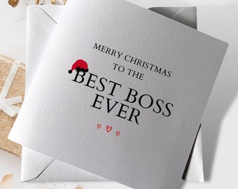 Co Worker Christmas Cards Colleague Christmas Cards Secret - Etsy UK