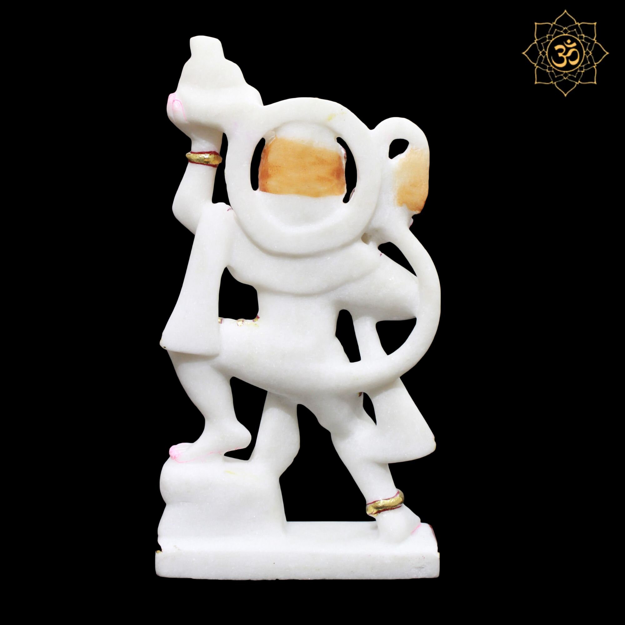 Hanuman Statue, Marble Hanuman Statue in Pure White Natural Marble in ...