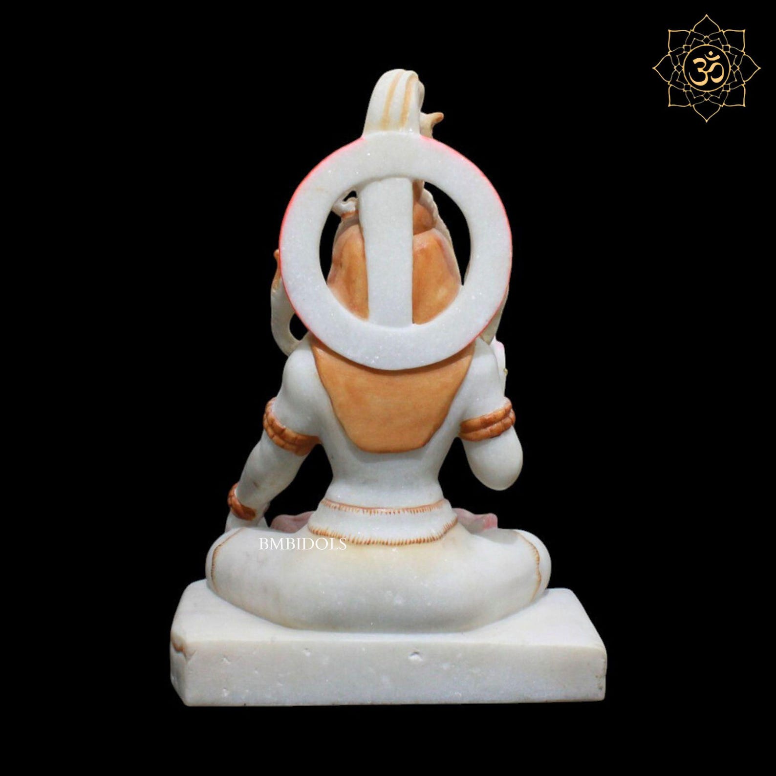 Shiva Statue, Marble Shiva Idol Made in Natural Makrana Marble in ...
