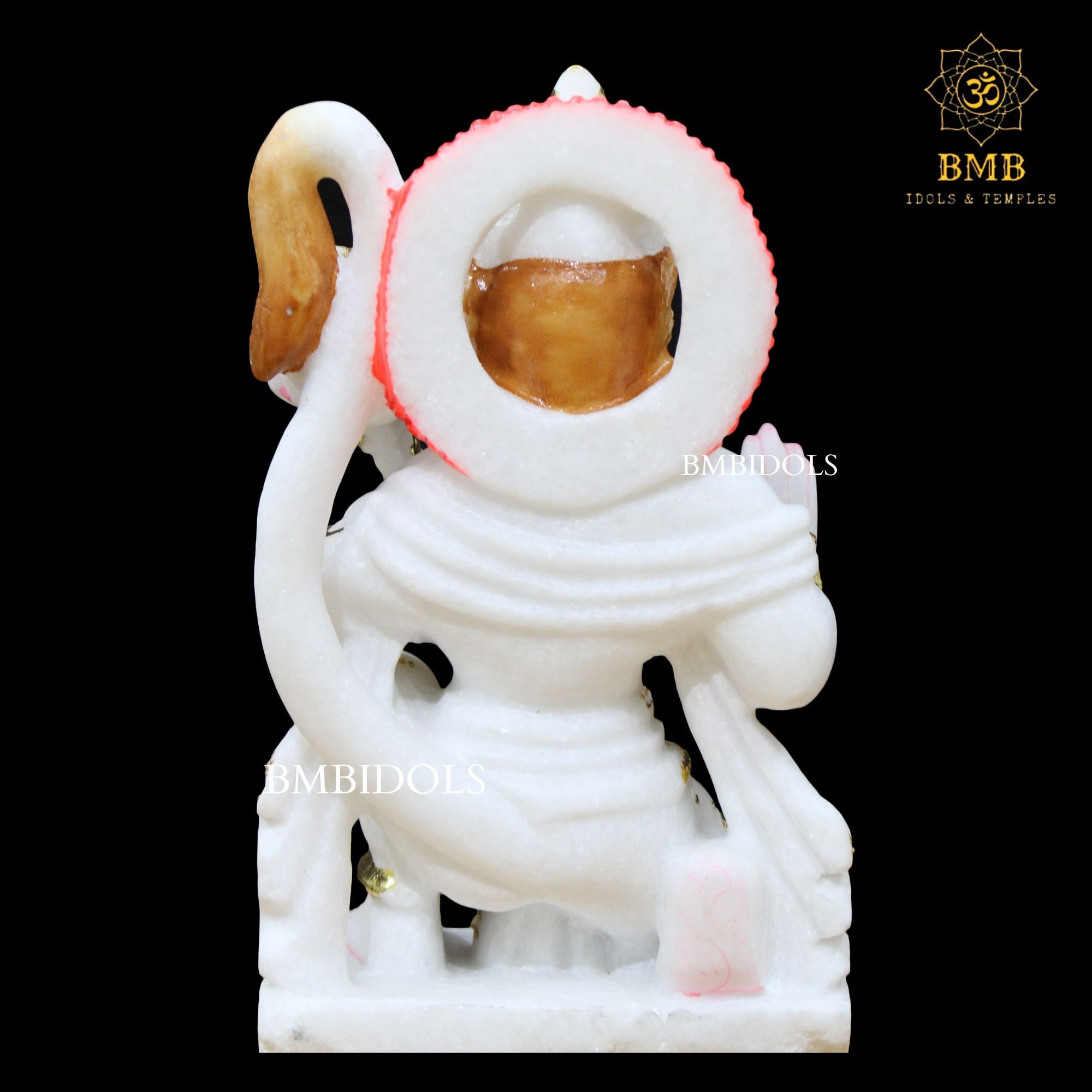 Hanuman Statue, Marble Hanuman Murti in Small in 9inch for Home and Temples, Marble Hanuman Idol ...