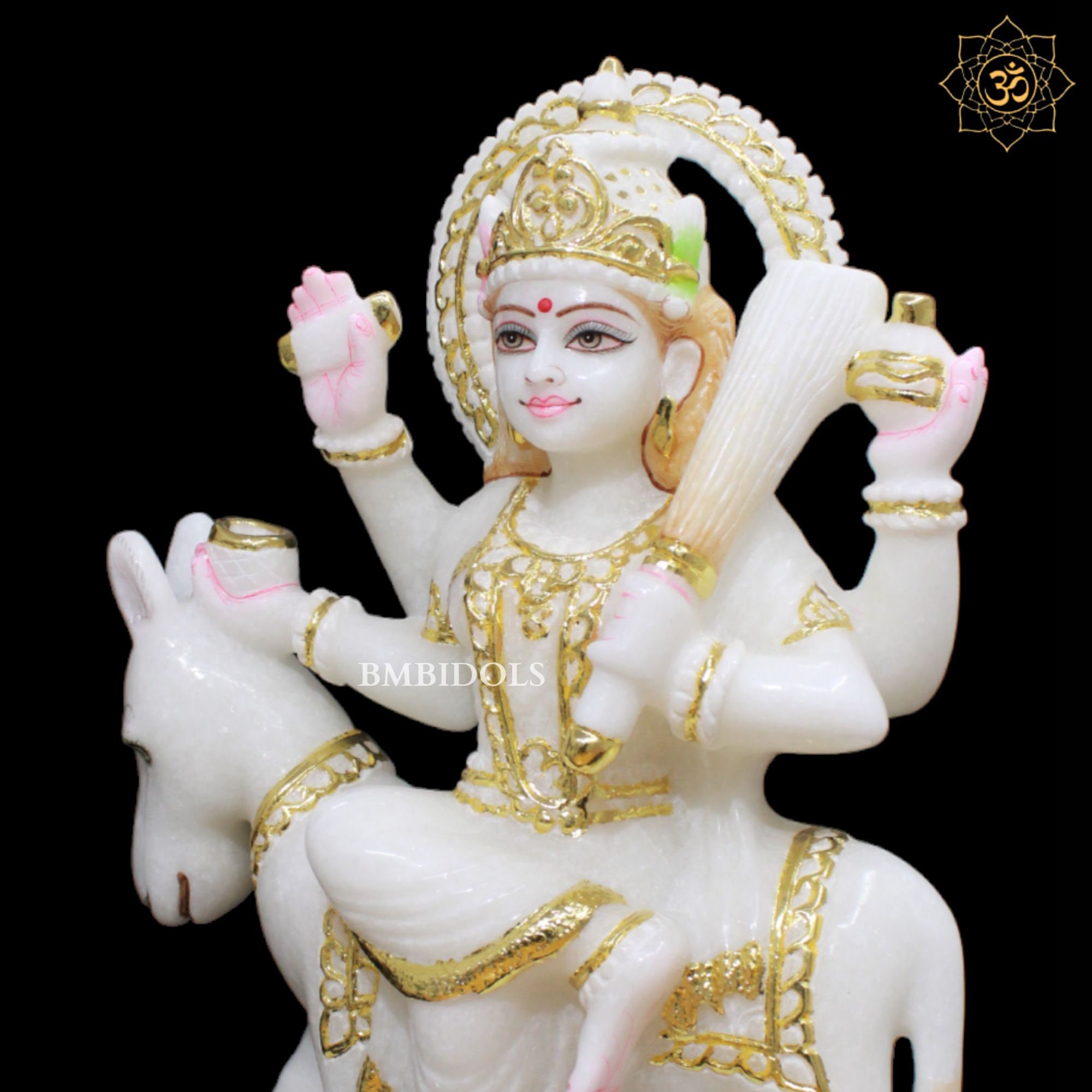 Sheetala Maa Murti Marble Shitala Statue for Homes and - Etsy