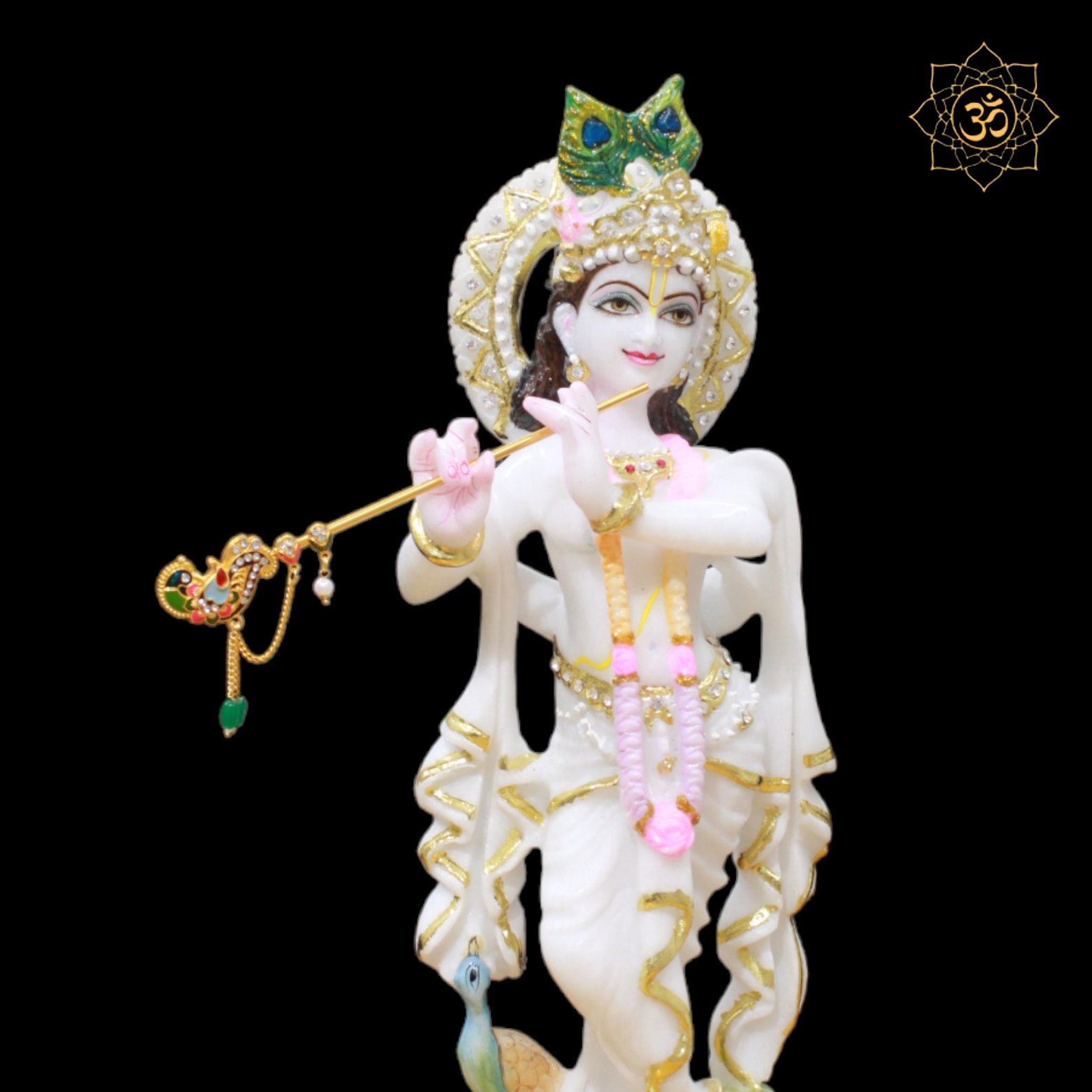 Krishna Statue, Marble Krishna Statue Made in Natural Marble in ...