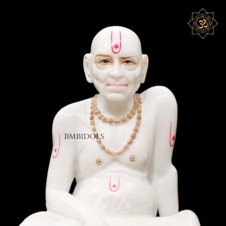 Swami Samarth Marble Murti, Swami Samarth Marble Statue Designed in ...