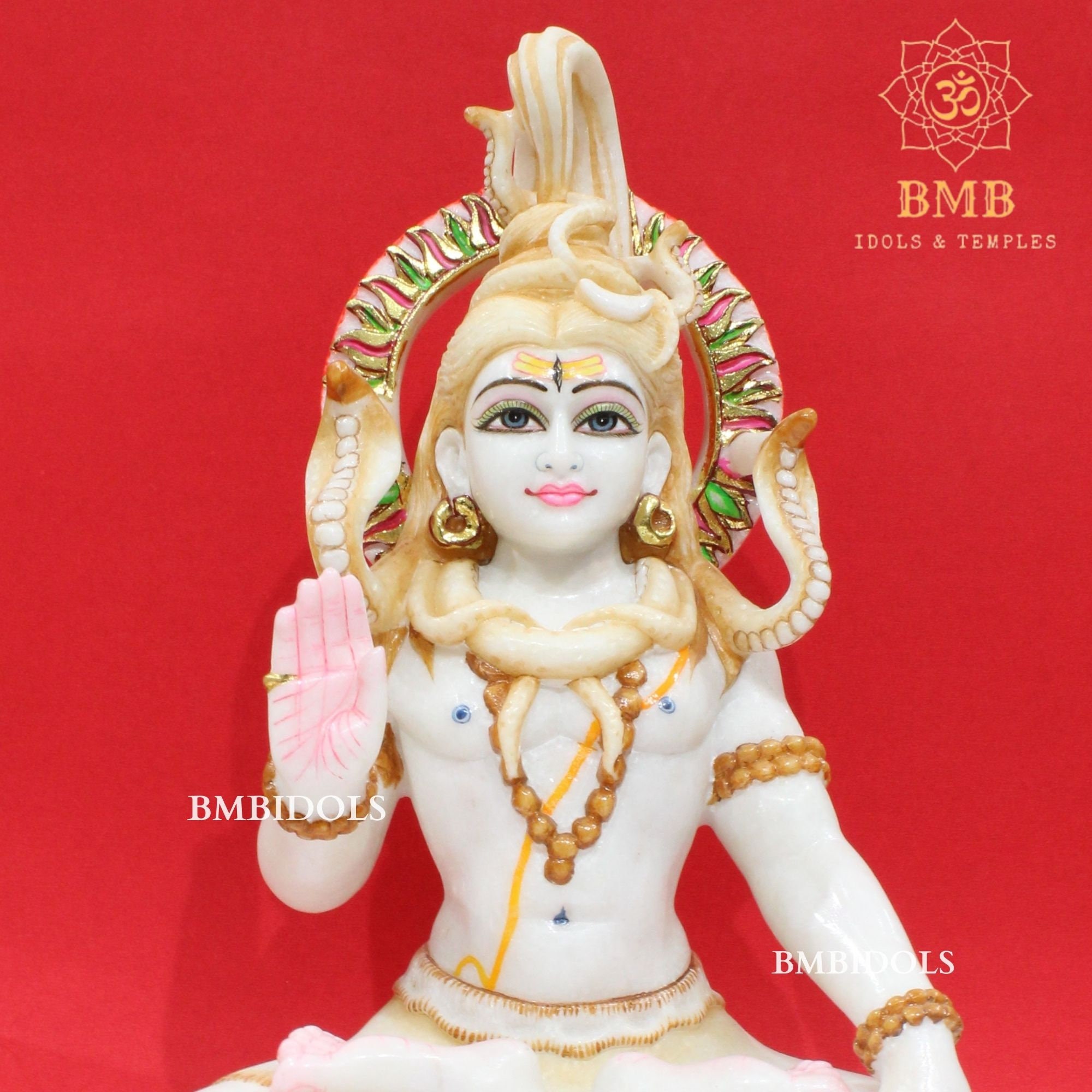 Art & Collectibles Shiva Idol with Two Hands known as meditation Shiva ...
