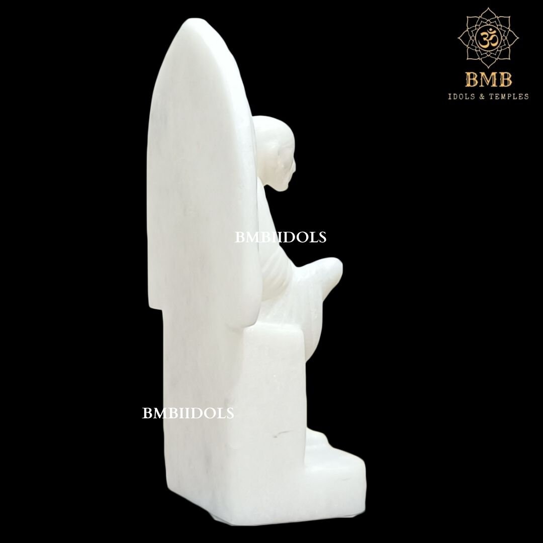 Sai Baba Idol, Marble Sai Baba Statue Made in Natural Marble in 5inches ...
