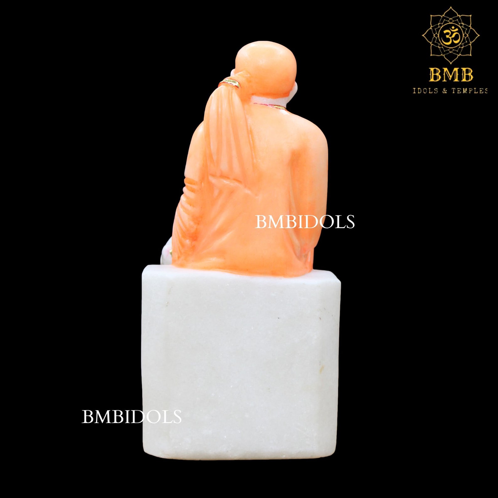 Sai Baba Statue, Marble Sai Baba Idol Made in Natural White Marble in ...