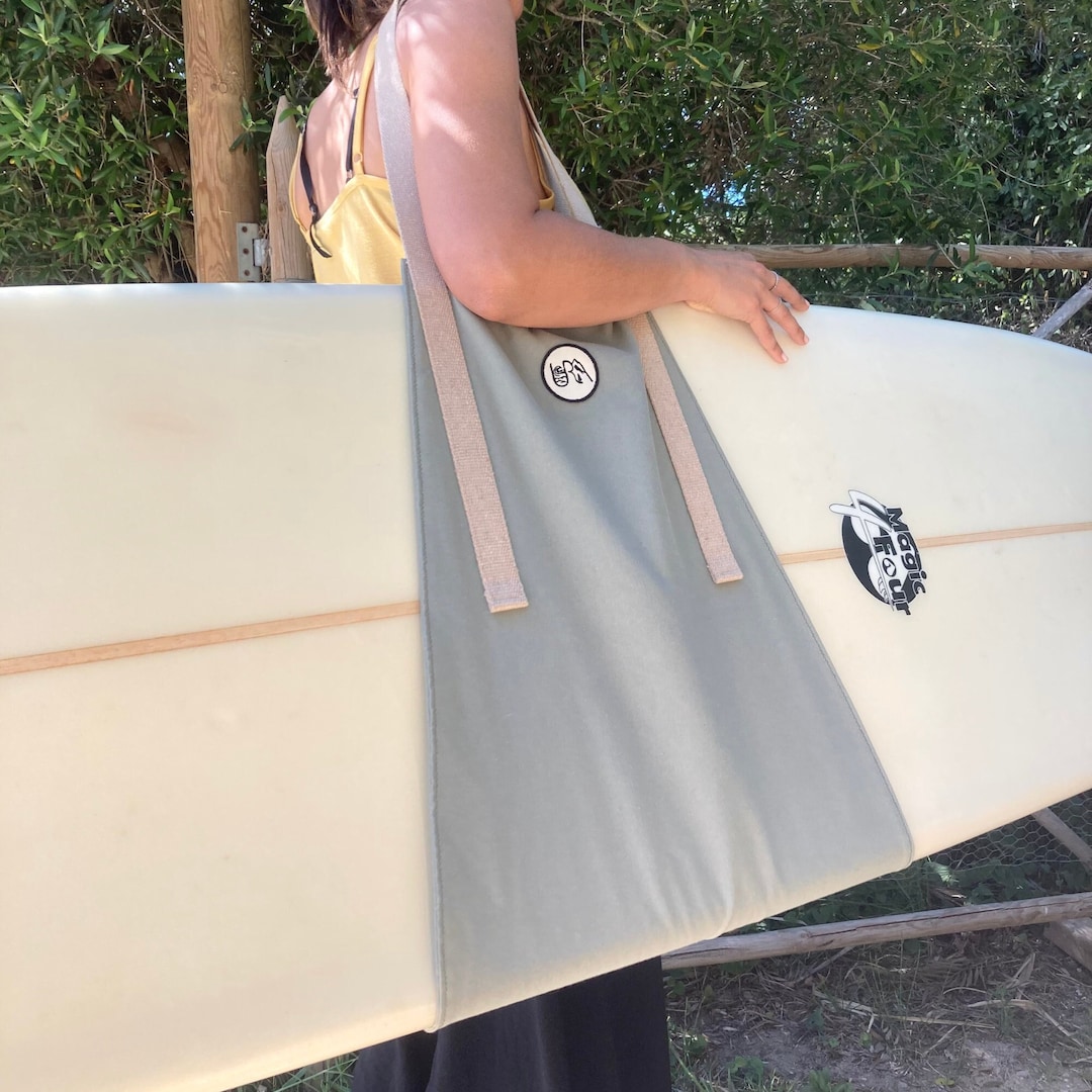 Boardbag Surfboard Carrier - Surfbag | Green Eucalyptus - Etsy
