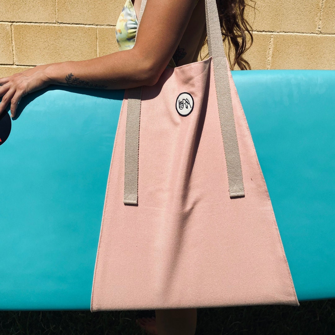 Boardbag Surfboard Carrier - Surfbag | Natural Pink - Etsy