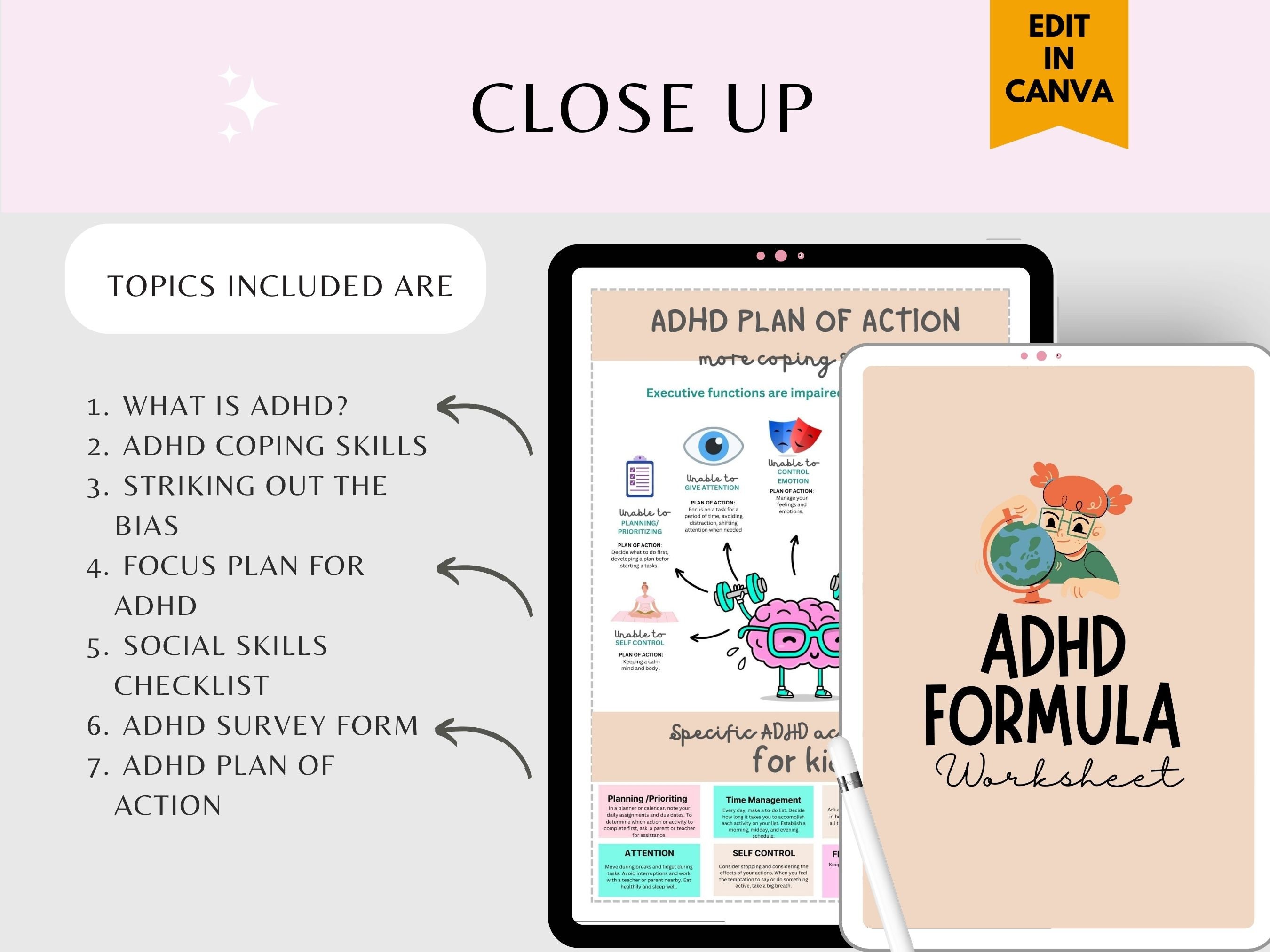 Coaching Program ADHD Formula Worksheet Done for You Ebook - Etsy