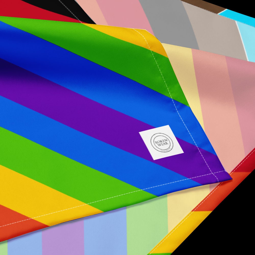 Progress Pride Flag Bandana - Etsy